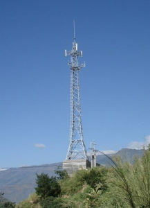 3 Legged Tubular Communication Tower - Communication tower,Lattice ...