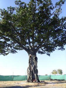 Camouflage Cell Tower , Bionic Tree Communication Steel Structural ...