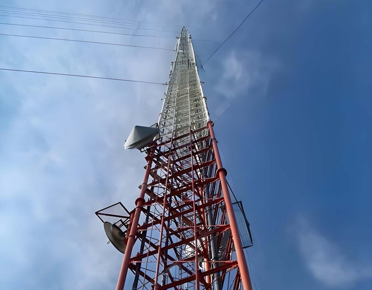 3 Legged Self Support Steel Tower , 4 Legged Tubular Tower - Communication tower,Lattice tower ...