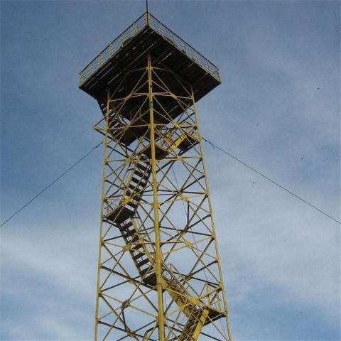 Forest Fire Observation Monitoring Steel Towers - Communication tower ...