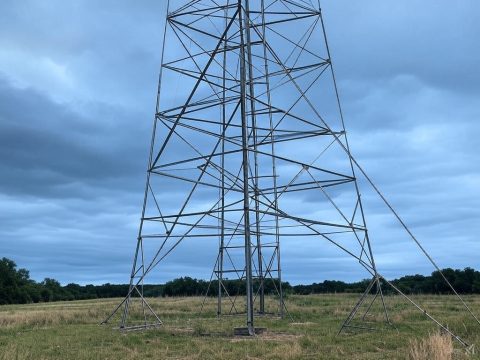 Lightning Protection Steel Tower - Communication tower,Lattice tower ...