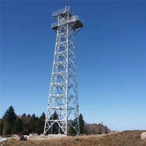 Monitoring Tower, Structure Steel Monitor Tower, Lattice Monitor Tower ...